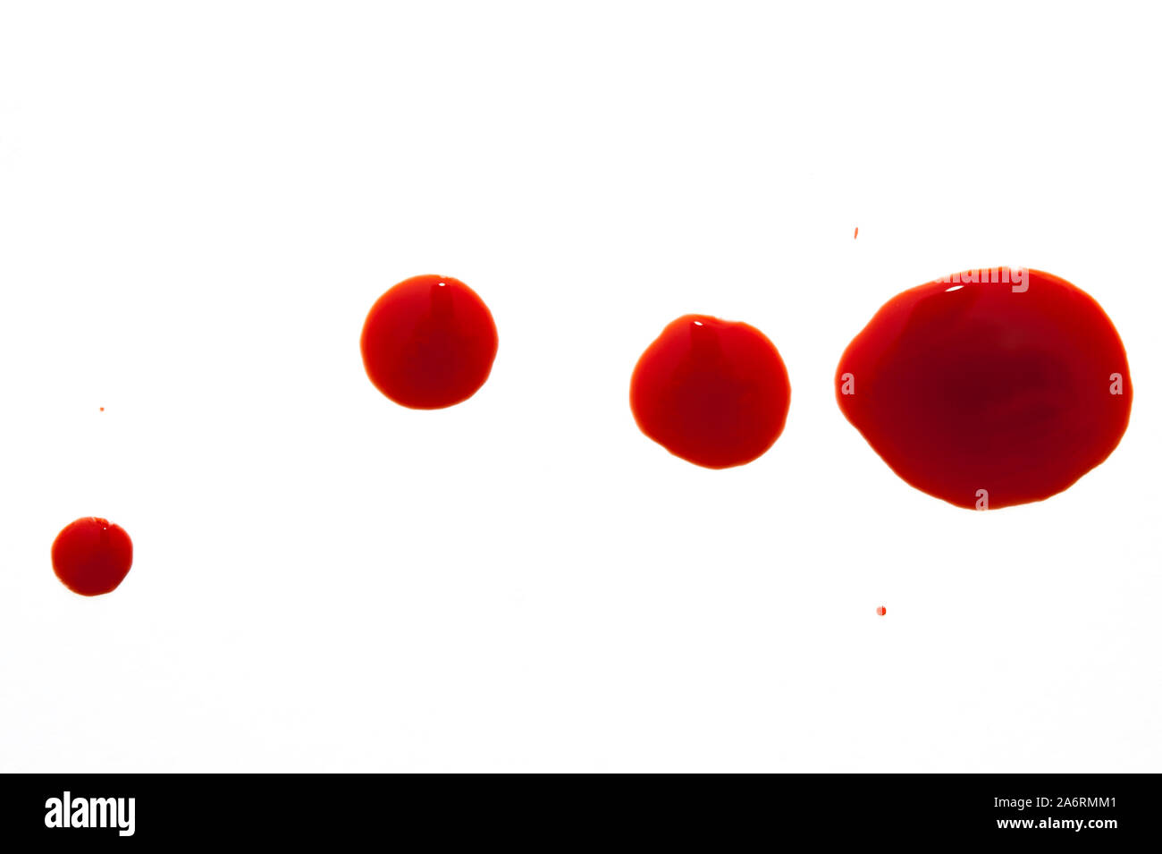 blood drops isolated Stock Photo - Alamy
