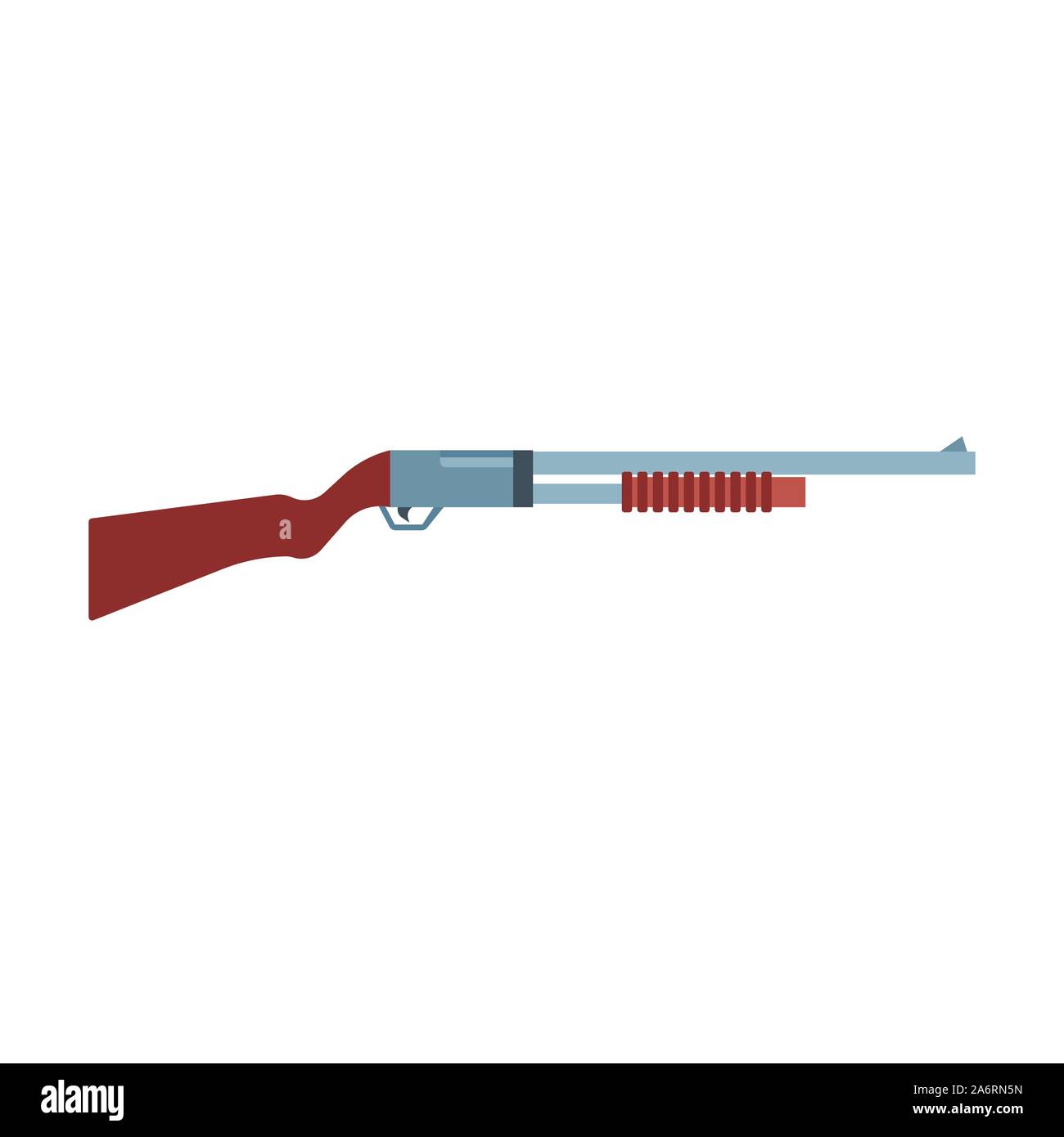 Retro gun vector icon weapon illustration design. Cartoon vintage ...