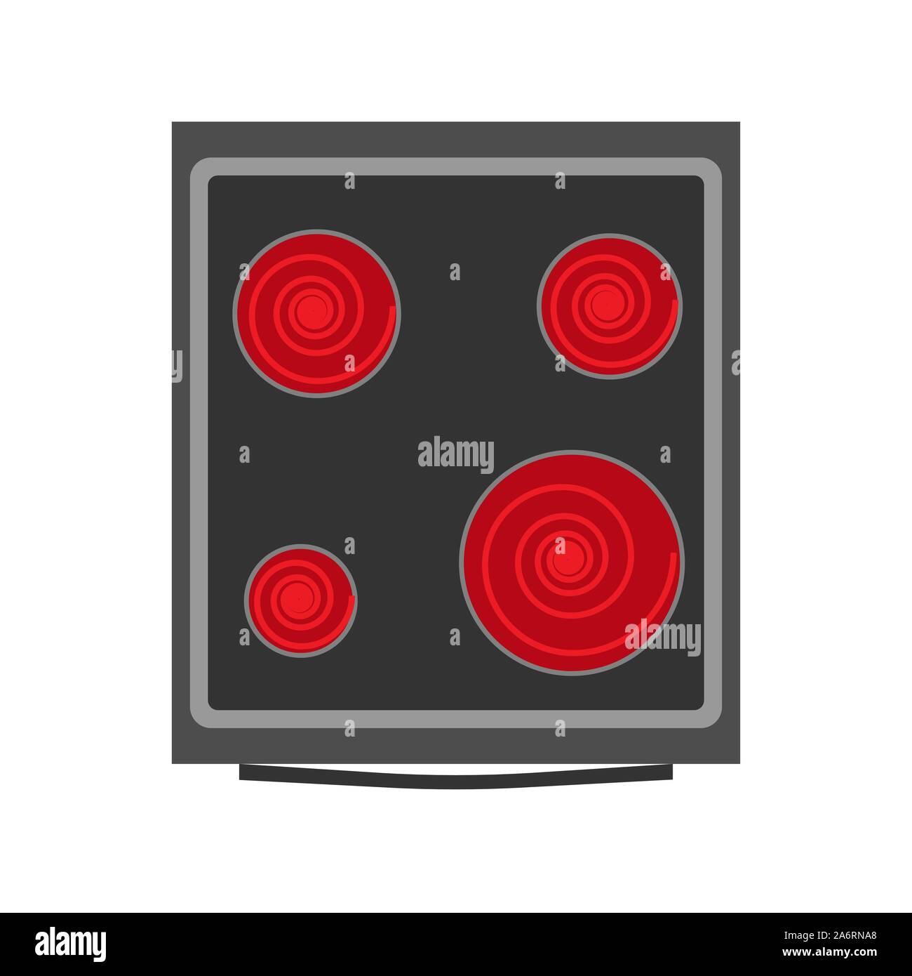 Burner flat top Stock Vector Images - Alamy