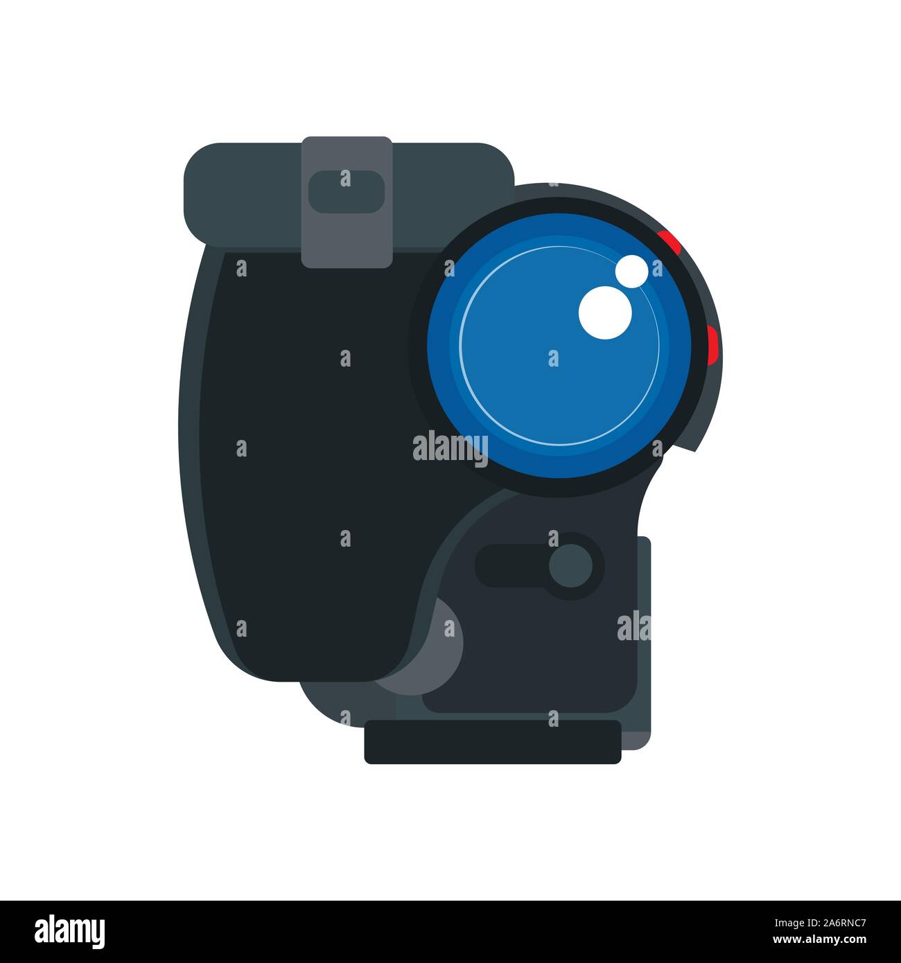 Cameraman video camera silhouette illustration Stock Vector Images - Alamy