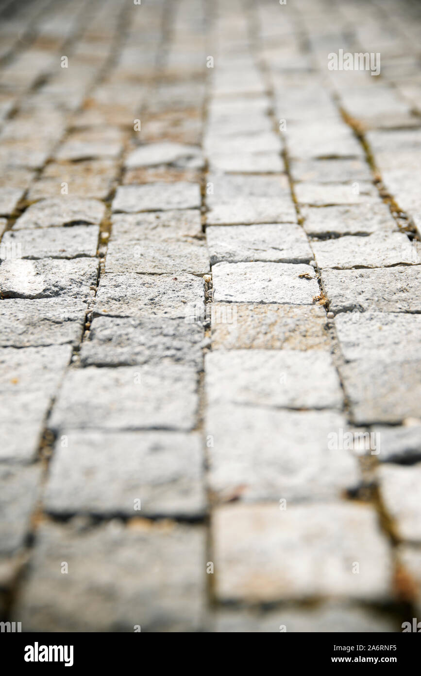 Floor of a street with stone tiles Stock Photo - Alamy