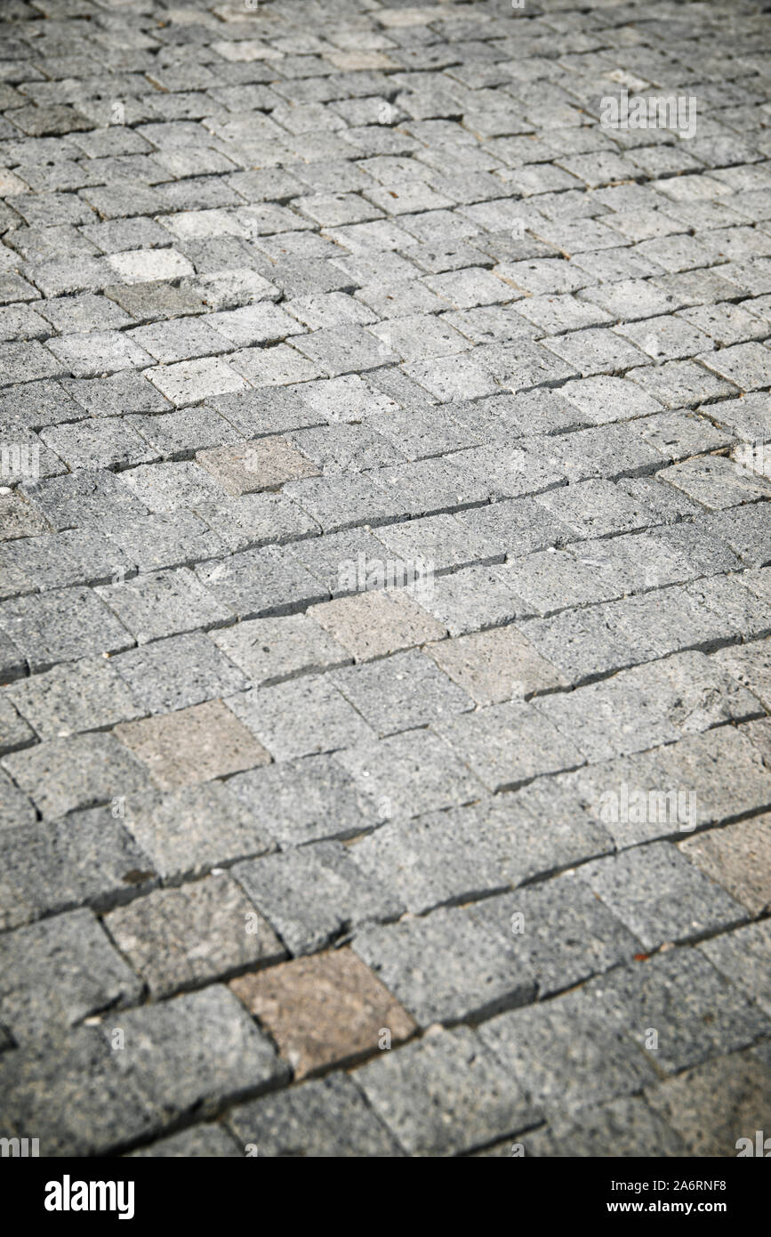 Floor of a street with stone tiles Stock Photo - Alamy