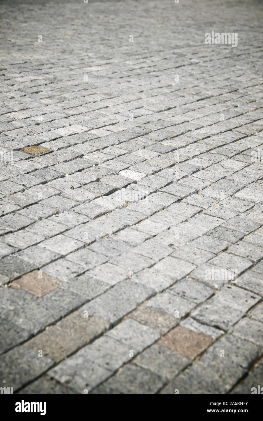 Floor of a street with stone tiles Stock Photo - Alamy