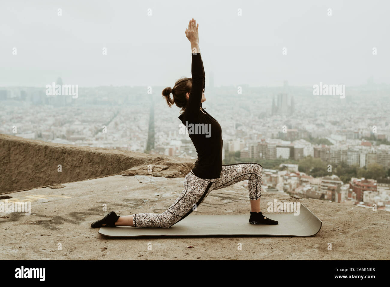 One woman hands prayer chest hi-res stock photography and images - Alamy