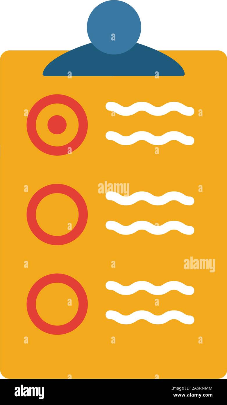 Report icon. Simple flat element from fire safety collection. Creative ...