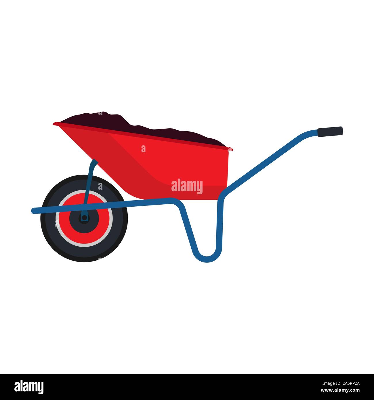 Side view grass with dirt Stock Vector Images - Alamy