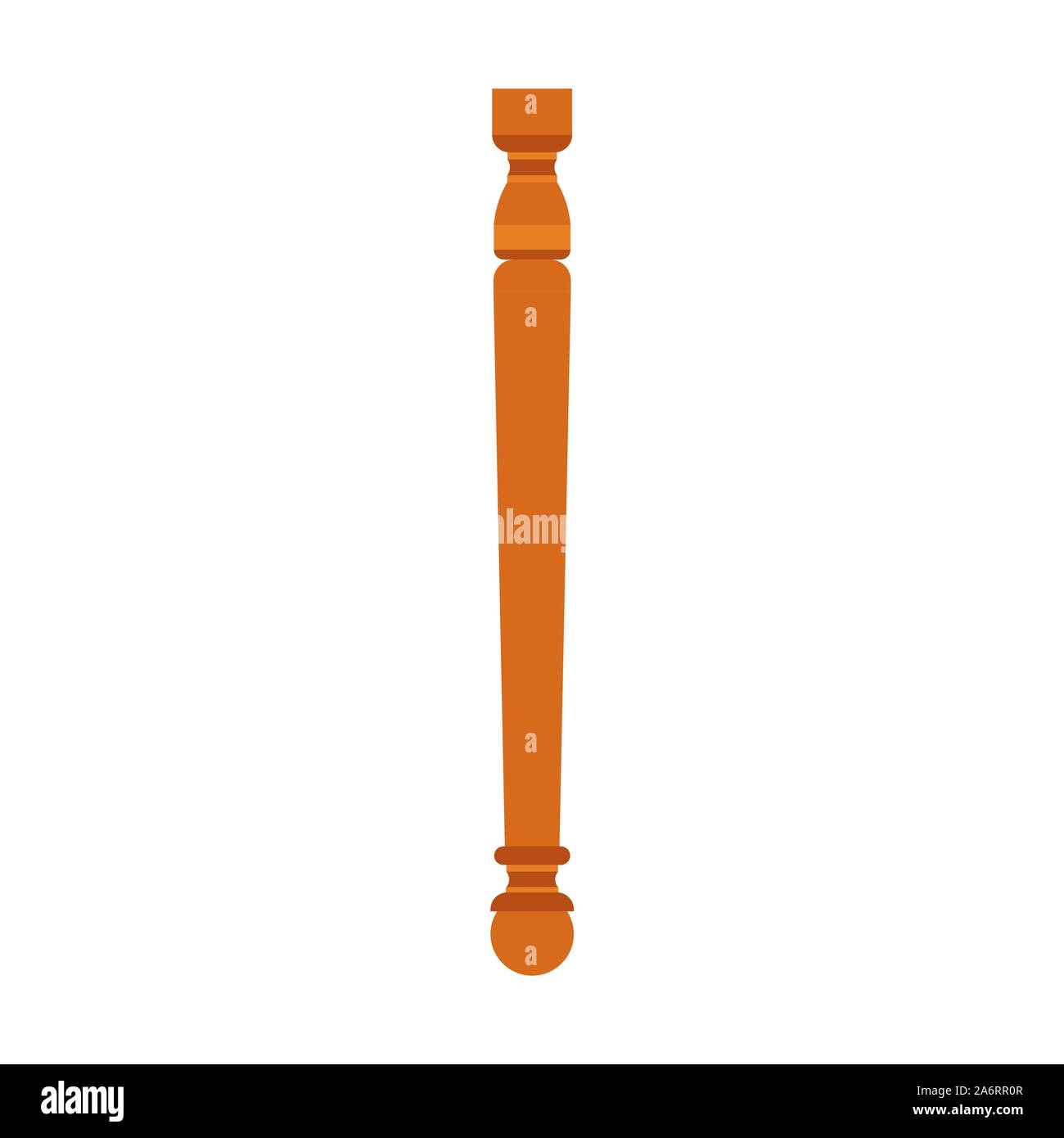 Baluster architecture vector column design. Pillar classic element ...