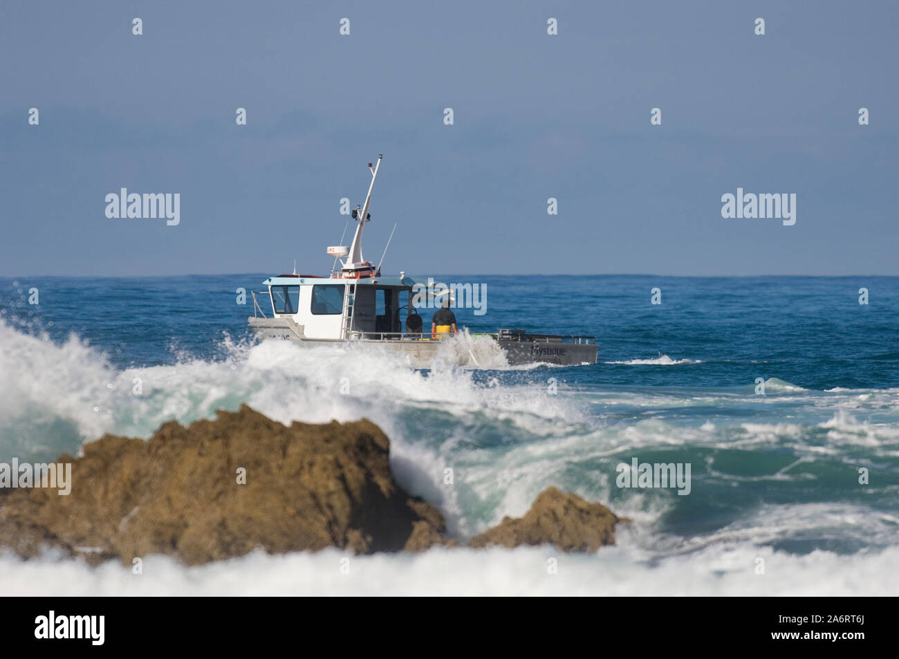 Crayfishing boat Mystique operating out of South Bay, Kaikoura, New ...