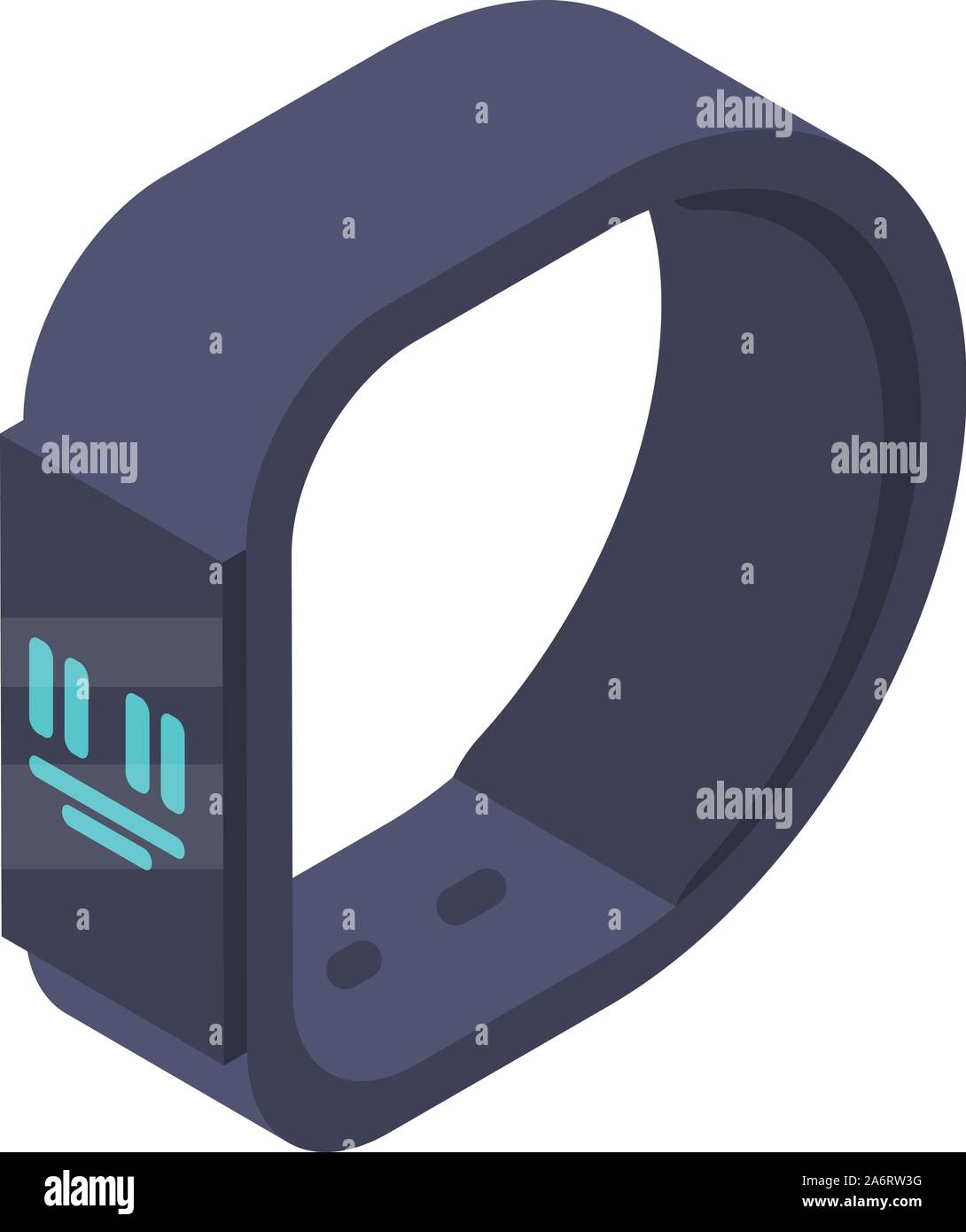 New smart bracelet icon, isometric style Stock Vector Image & Art - Alamy