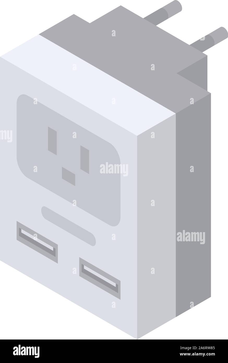 Power plug adapter icon, isometric style Stock Vector Image & Art - Alamy
