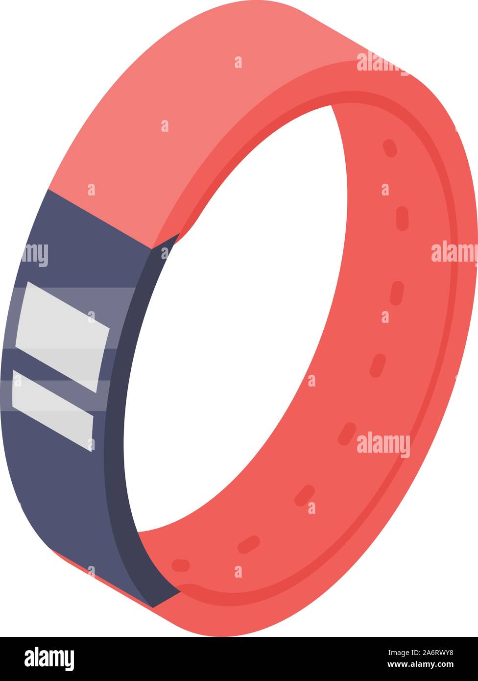 Rubber smart bracelet icon, isometric style Stock Vector Image & Art ...