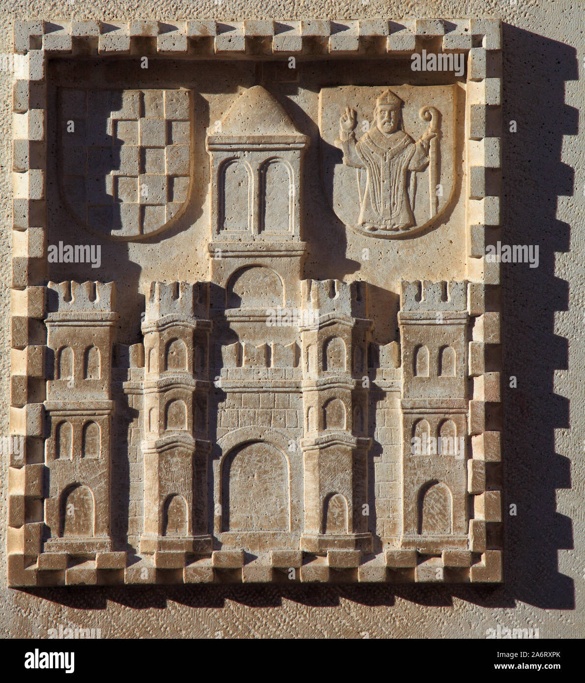 Croatia, Split, relief, historic, architecture, detail Stock Photo - Alamy