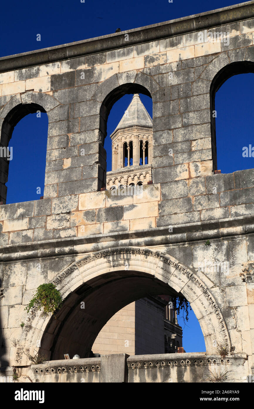 Croatia, Split, Silver Gate, Cathedral Stock Photo - Alamy