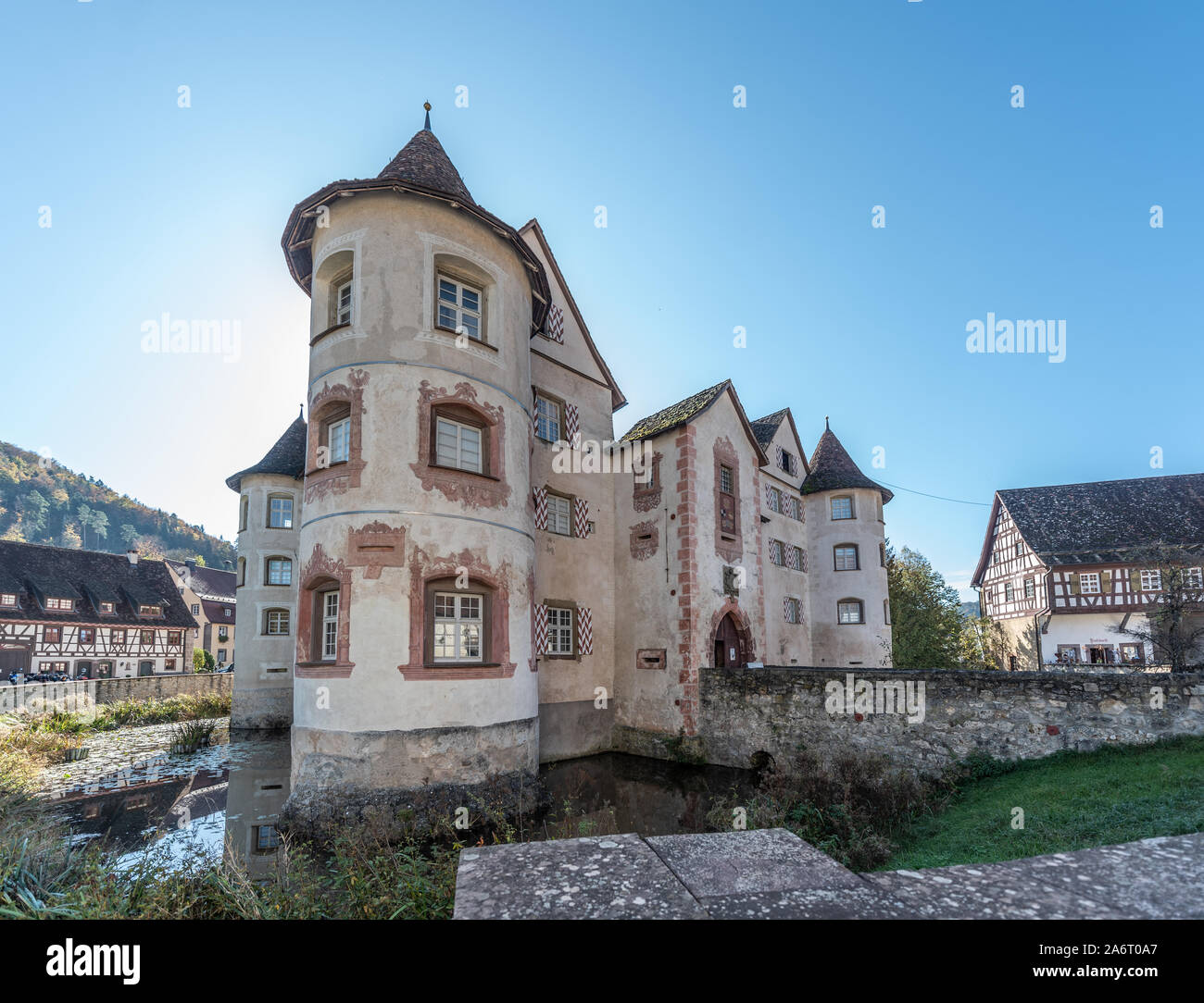 The Castle of Glatt in Germany Stock Photo - Alamy