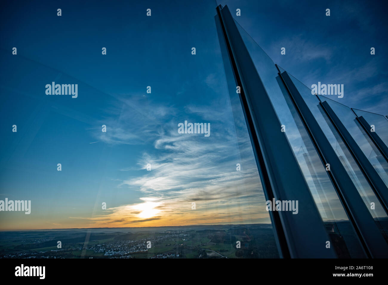 Rottweil Test Tower from Thyssen Krupp company Stock Photo - Alamy