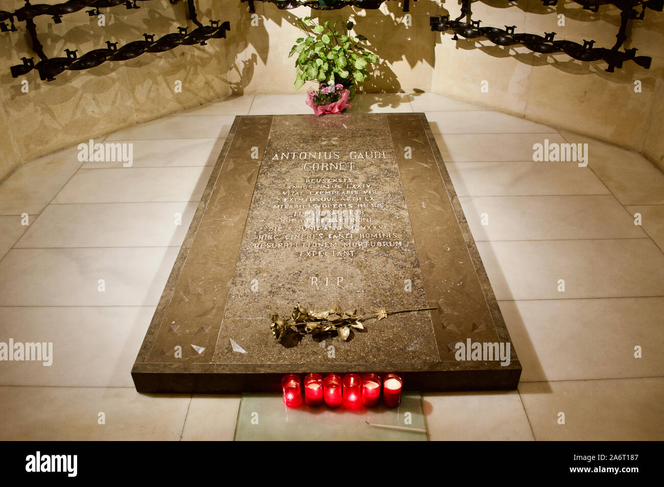 Tomb Sagrada Familia Gaudi
