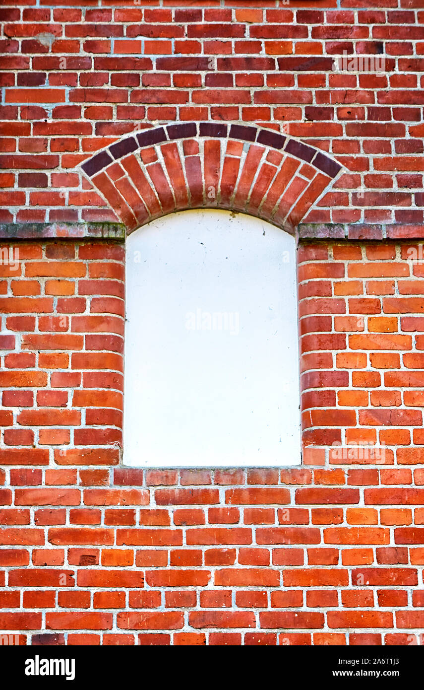 White window with place for text on a brick wall Stock Photo - Alamy