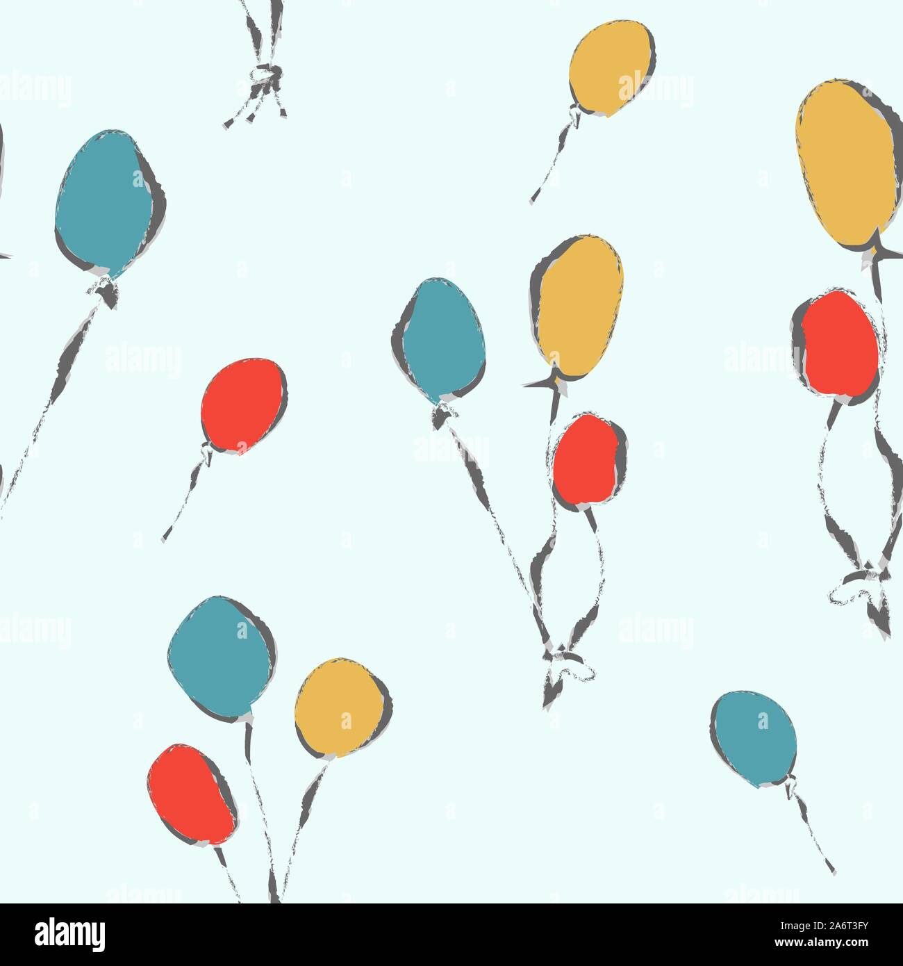 Hand draw balloons hi-res stock photography and images - Alamy