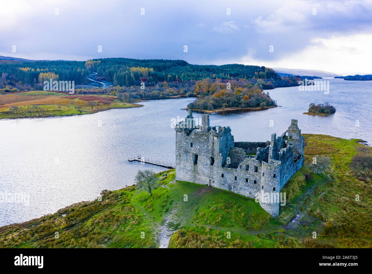 Aerial bute scotland hi-res stock photography and images - Alamy