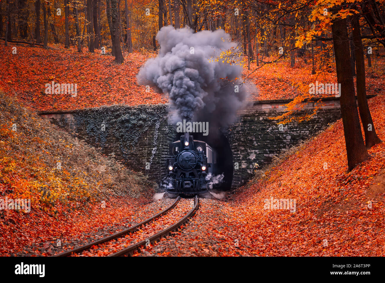 Orange locomotive hi-res stock photography and images - Alamy
