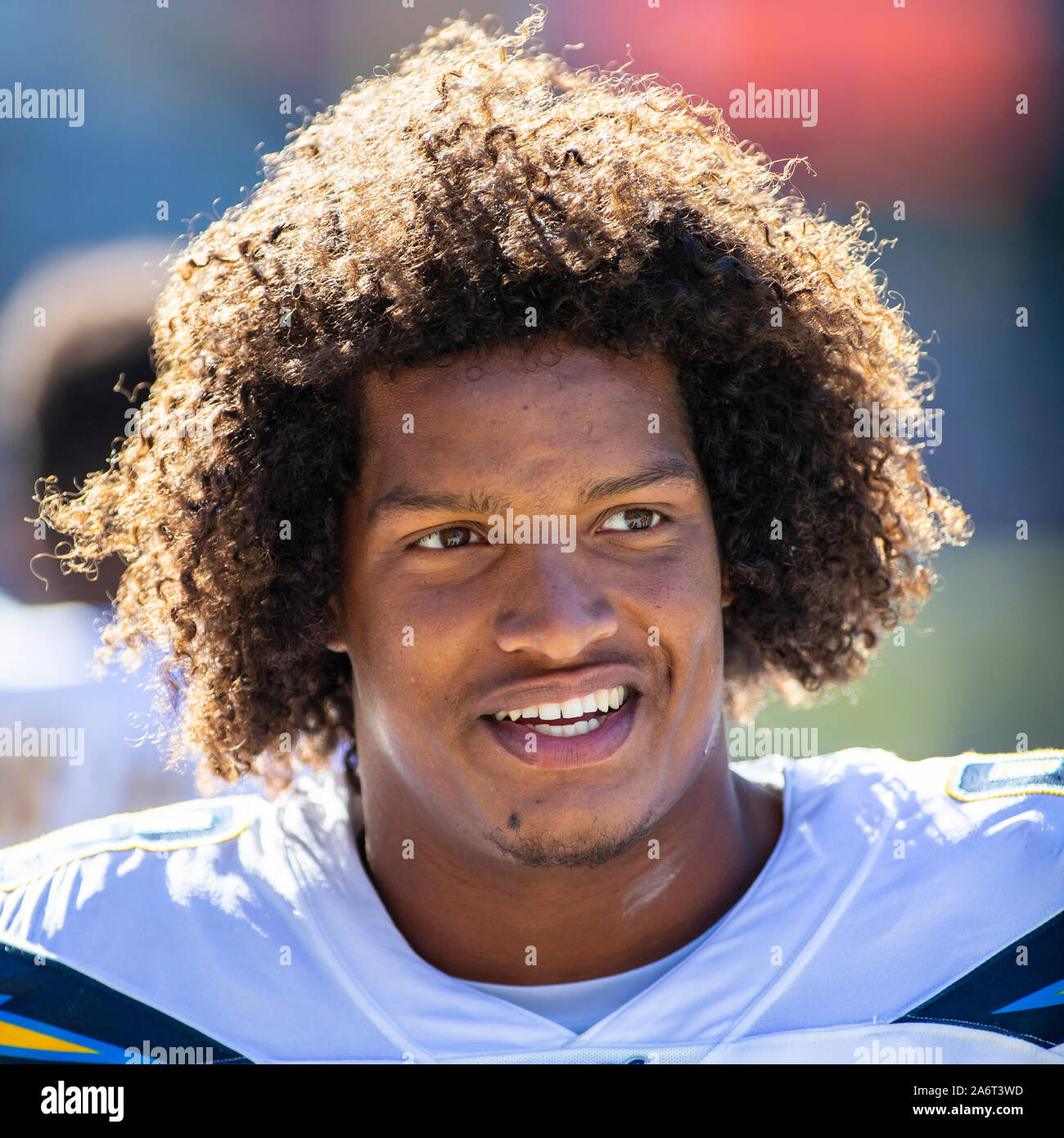 Chicago, Illinois, USA. 27th Oct, 2019. - Chargers #98 Isaac Rochell ...