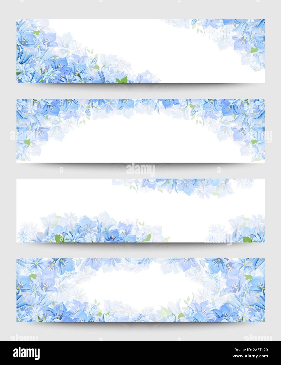 White bluebells Stock Vector Images - Alamy