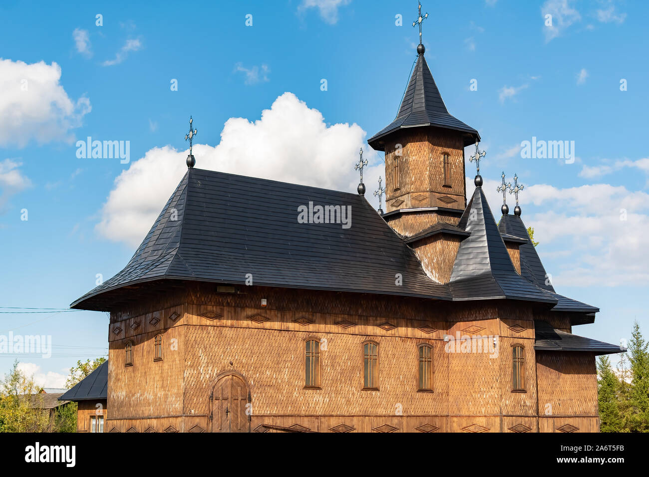 Old tower putna monastery hi-res stock photography and images - Alamy