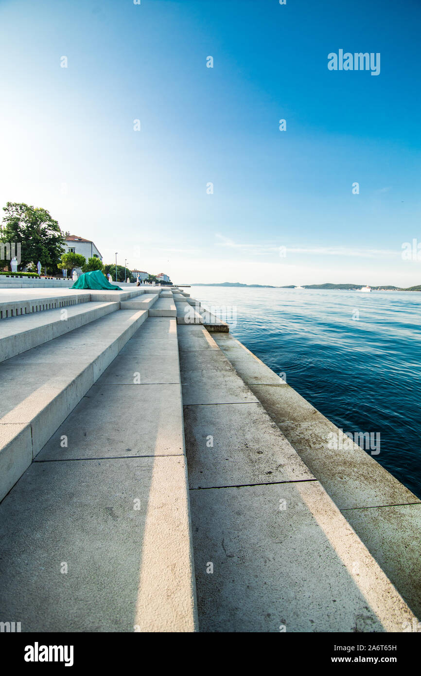 Zadar sea organs - musical instrument powered by the underwater sea ...