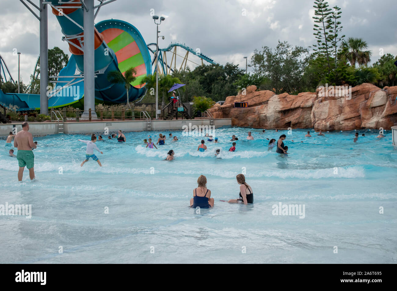 Pools cabanas hi-res stock photography and images - Alamy