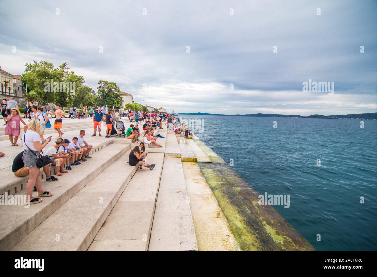 Zadar sea organs - musical instrument powered by the underwater sea ...