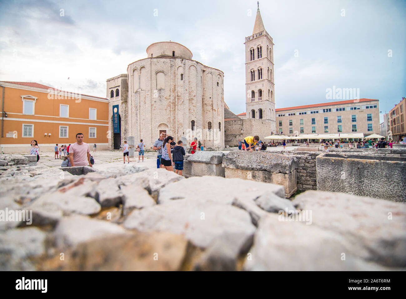 Church of st. Donat, a monumental building from the 9th century in ...