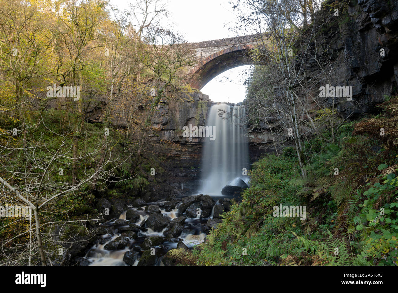 Ashgill waterfall hi-res stock photography and images - Alamy