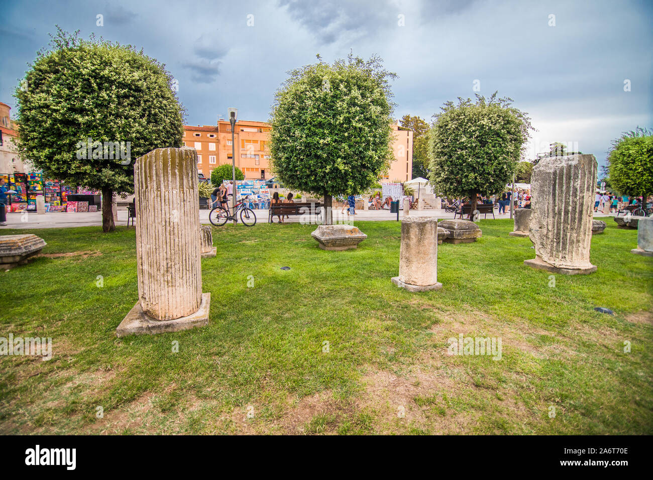 Church of st. Donat, a monumental building from the 9th century in ...
