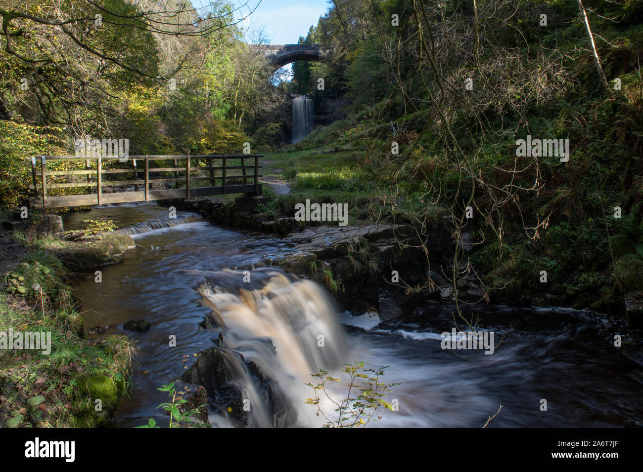 Ashgill waterfall hi-res stock photography and images - Alamy