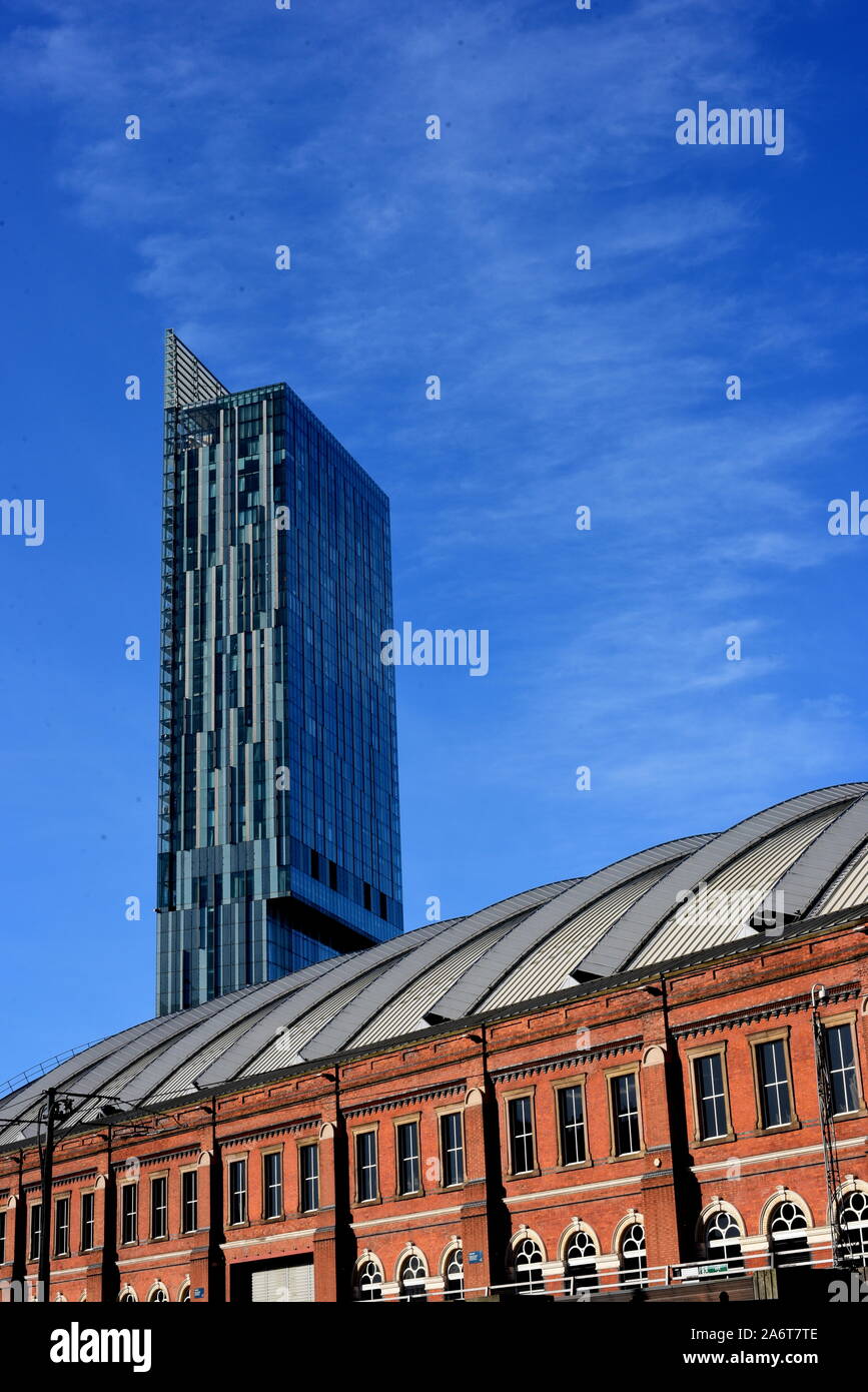 Beetham tower from manchester central hi-res stock photography and ...