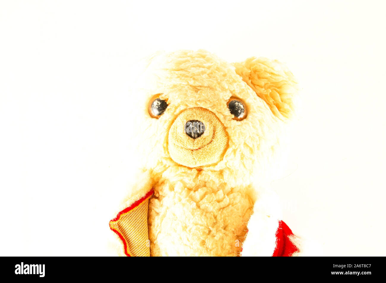 Photo of Pierrot toy doll on white background Stock Photo - Alamy