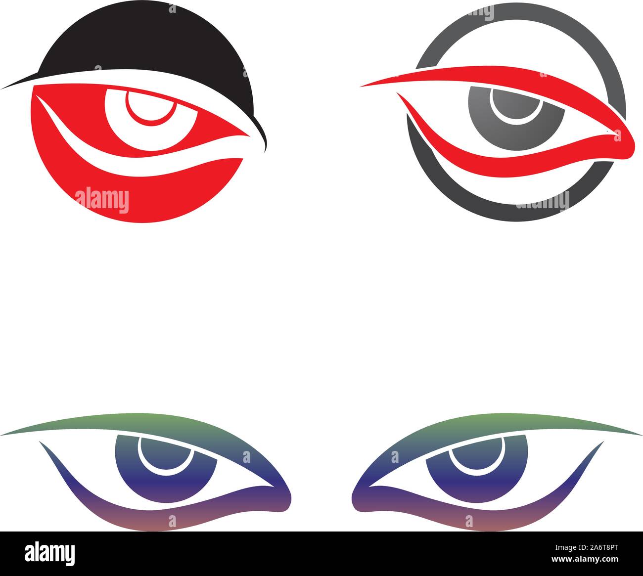 Eye Care vector logo and symbol design Stock Vector Image & Art - Alamy