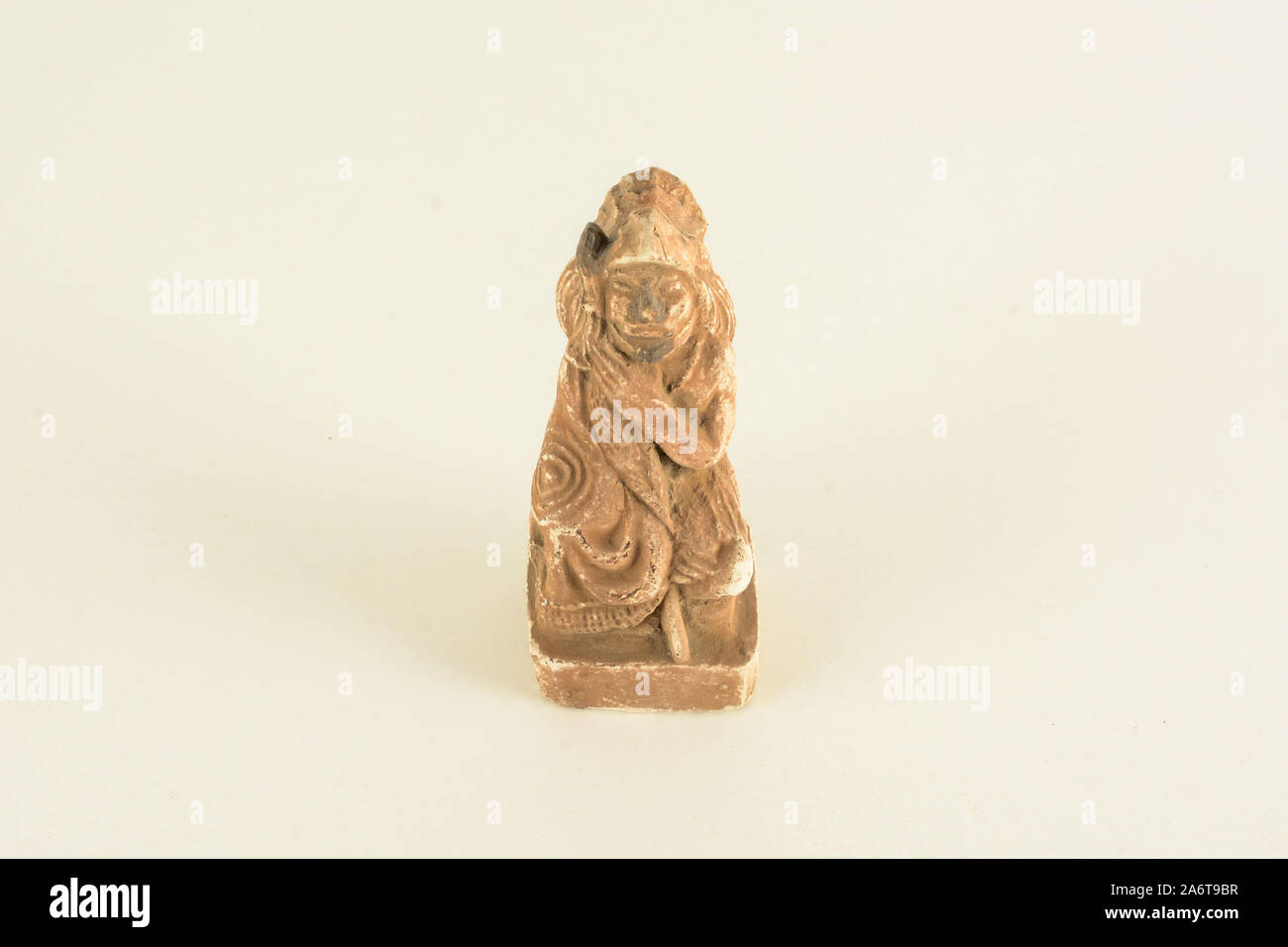 Rare Unusual Mexican Vintage Mayan Clay Sculpture Statue Stock Photo ...