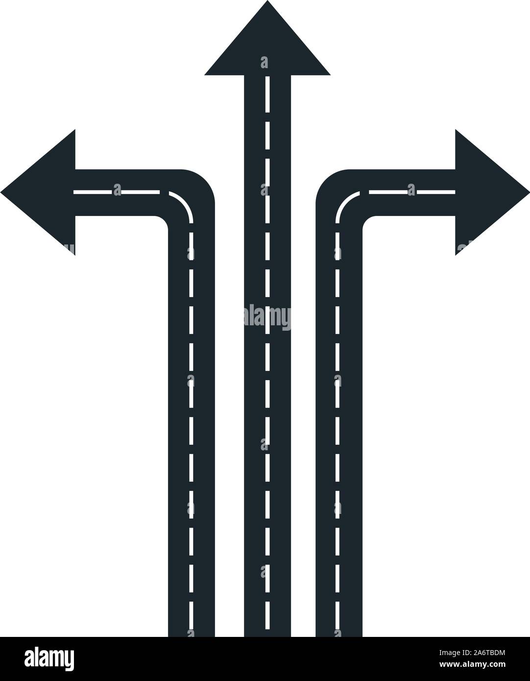 way logo and symbol Vector Illustration Stock Vector Image & Art - Alamy