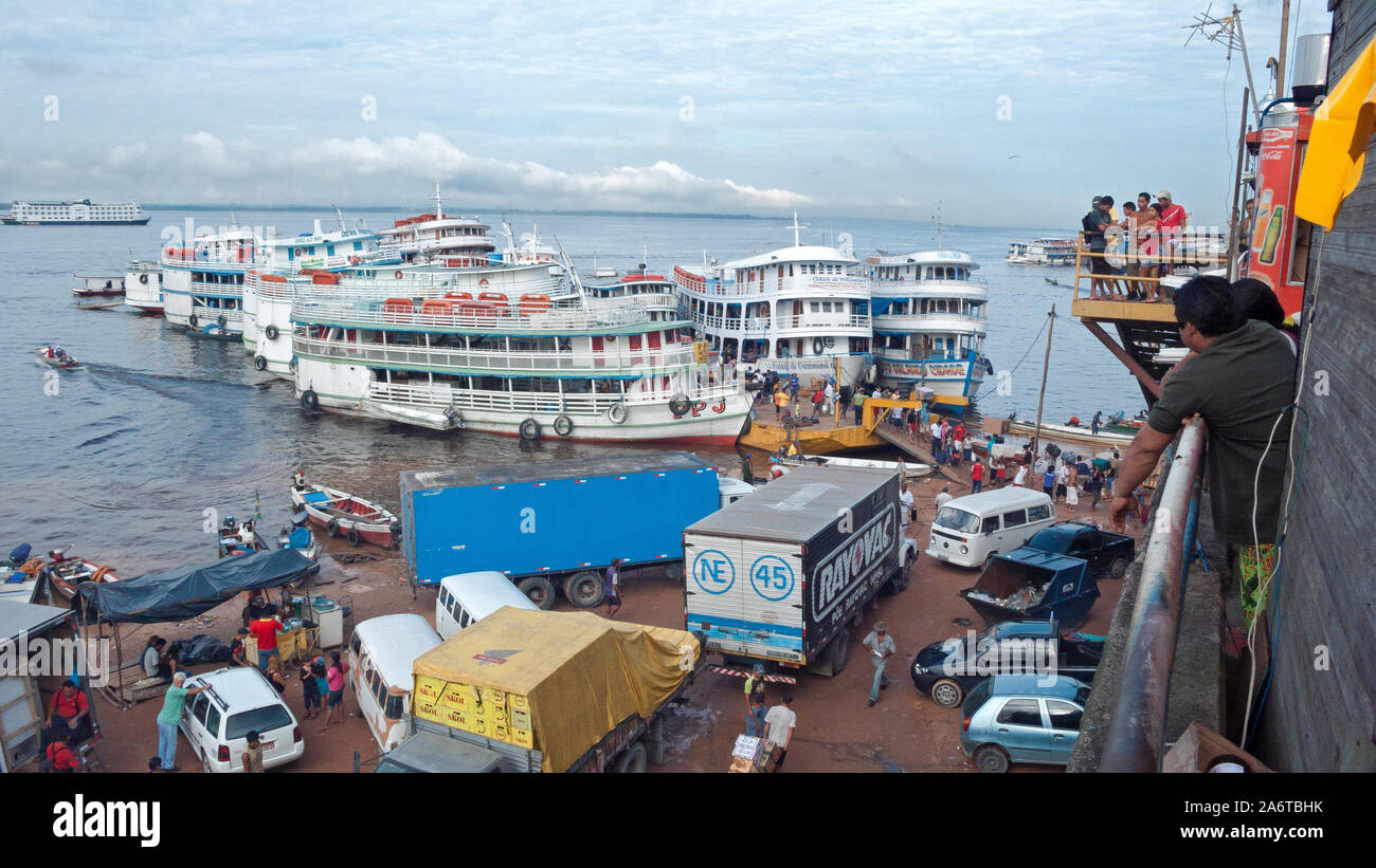 Brazil manaus river boat hi-res stock photography and images - Alamy