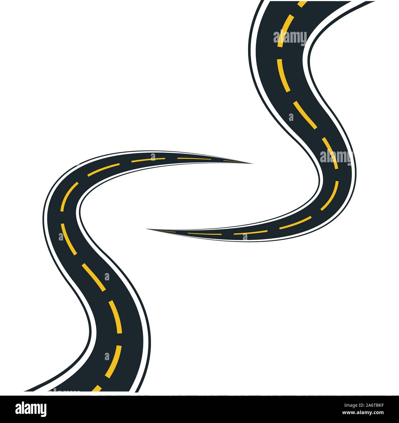 way logo and symbol Vector Illustration Stock Vector Image & Art - Alamy