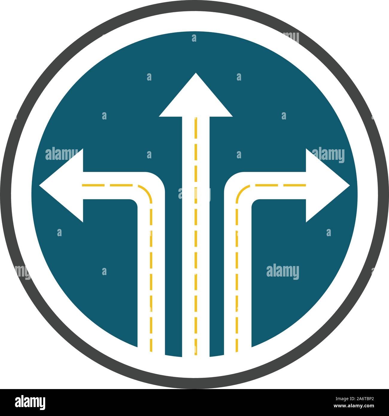 way logo and symbol Vector Illustration Stock Vector Image & Art - Alamy