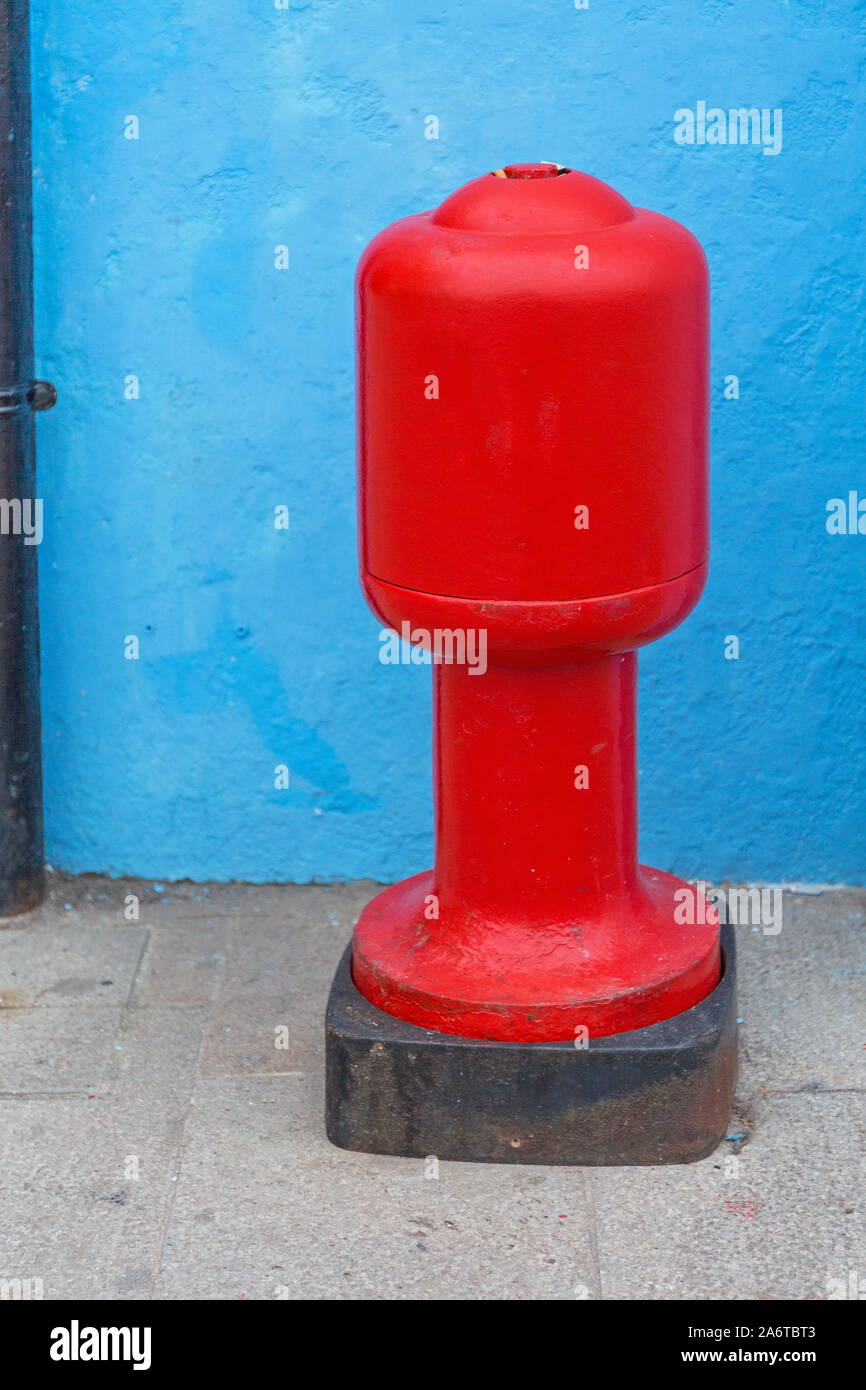 Fire Hydrant at Street in Burano Venice Italy Stock Photo - Alamy