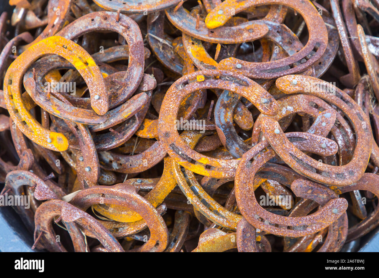 Horseshoes rusty hi-res stock photography and images - Alamy