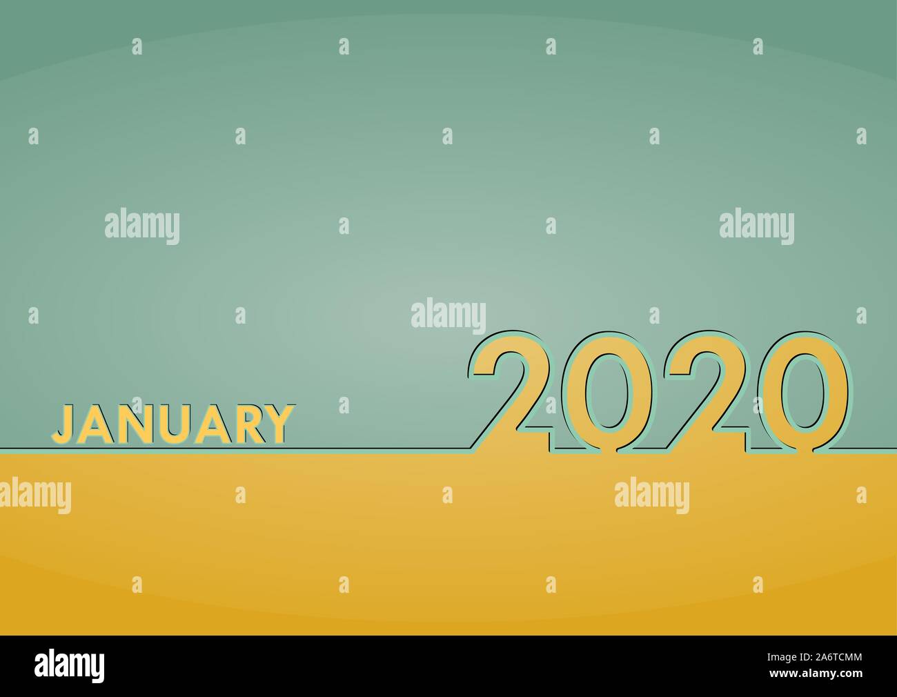 The month of january drawing Stock Vector Images - Alamy