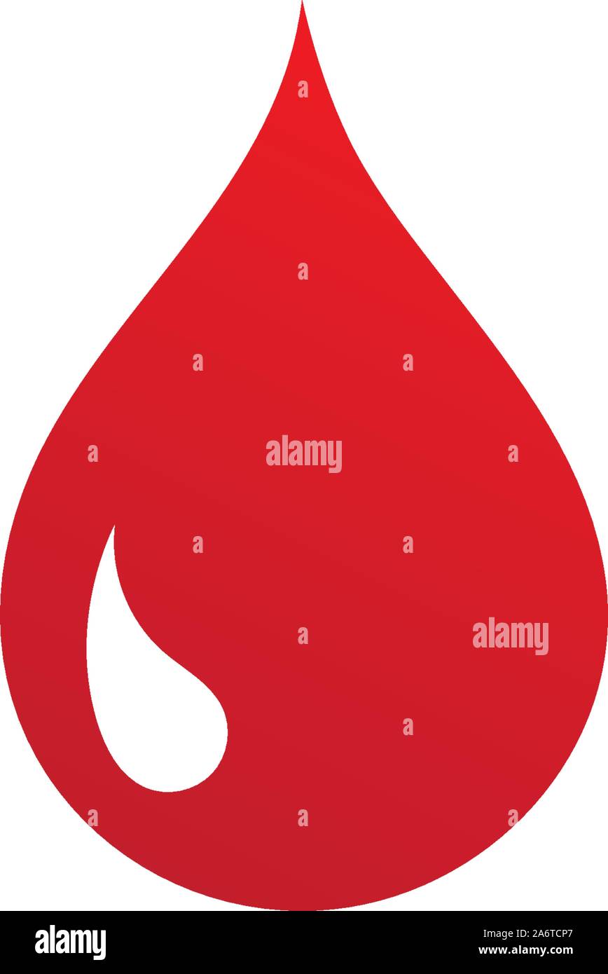 Blood drop donor vector illustration Stock Vector Image & Art - Alamy