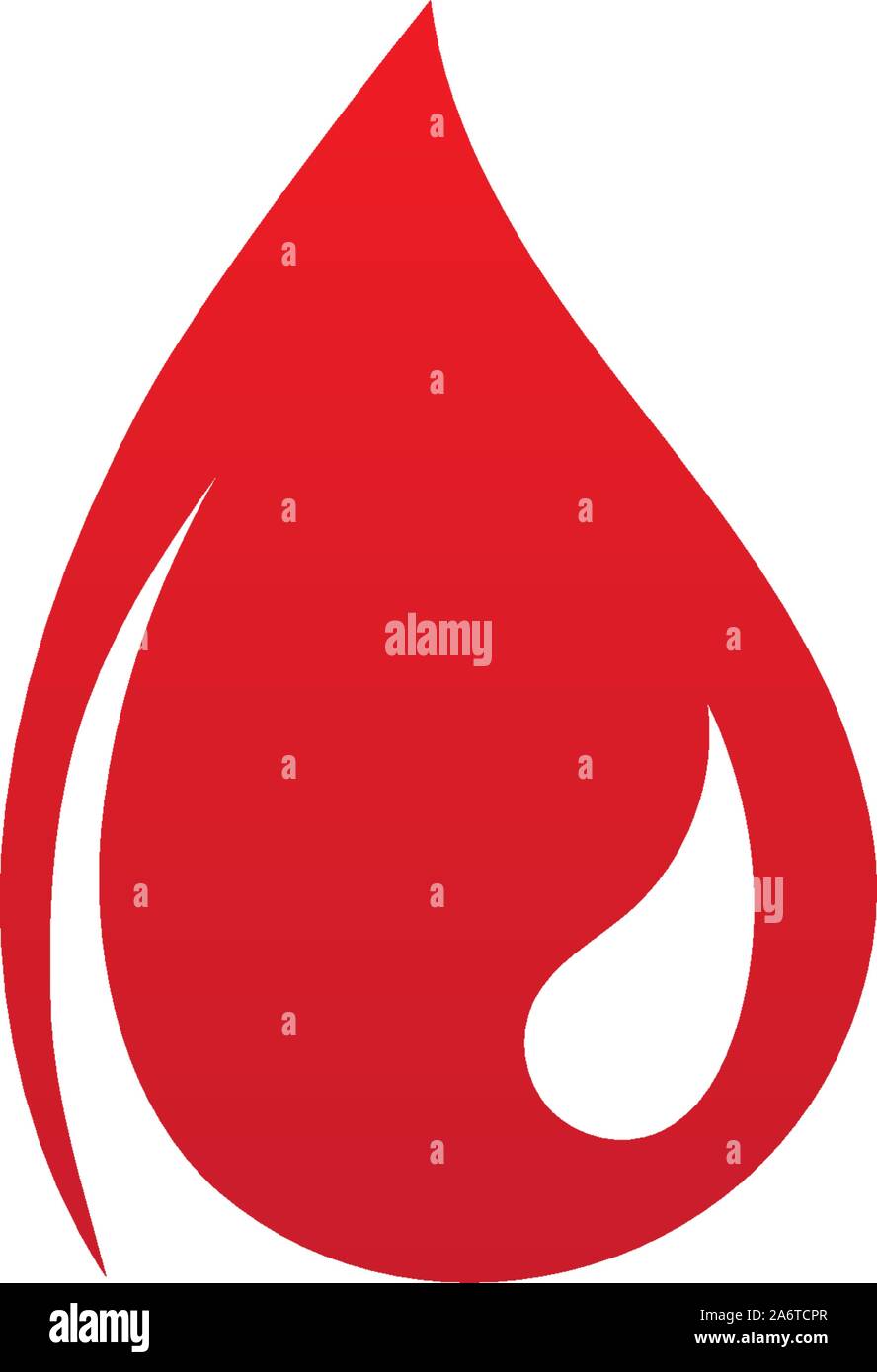 Blood drop donor vector illustration Stock Vector Image & Art - Alamy