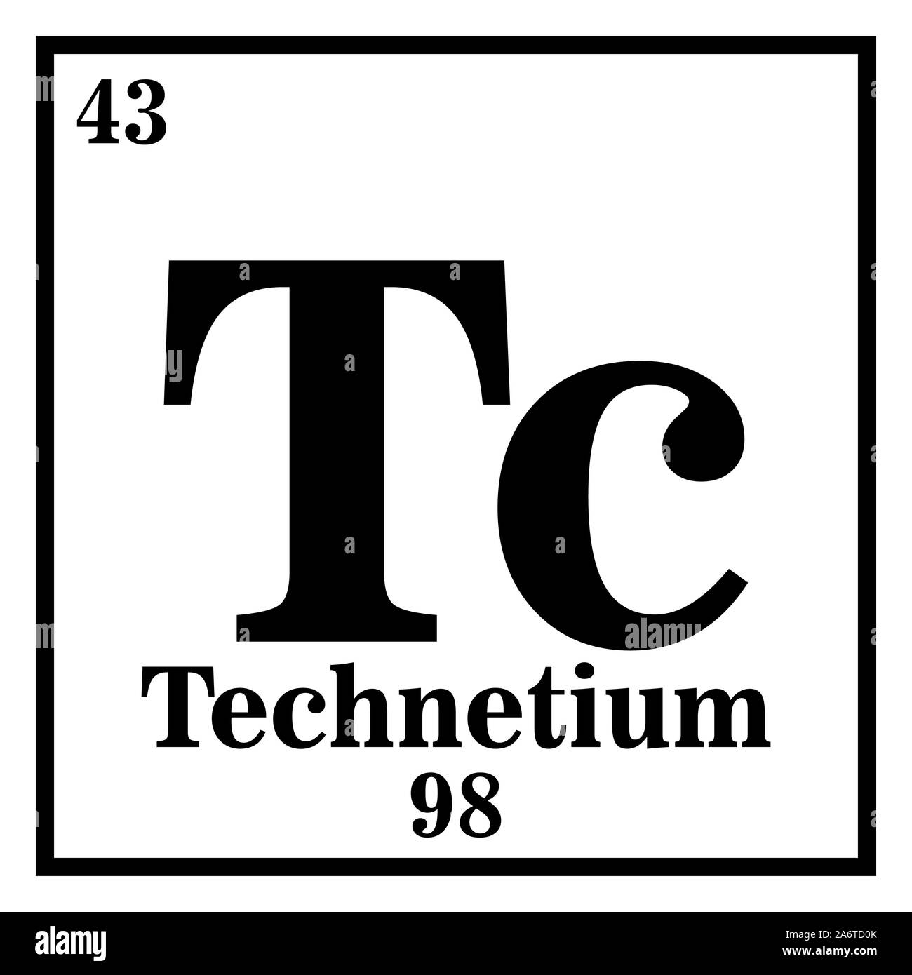 Technetium Symbol