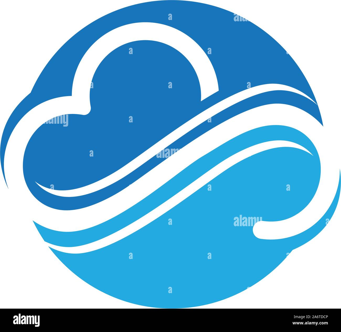 Cloud logo vector icon illustration design Stock Vector Image & Art - Alamy