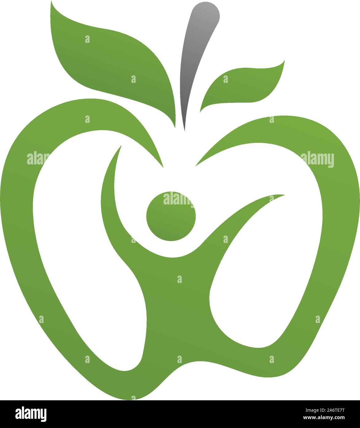 healthy apple vector design icon illustration Stock Vector Image & Art ...
